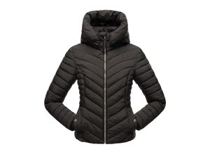 4059072883536 - MARIKOO Damen sportliche Übergangs Stepp Jacke gesteppt Kapuze Kagomee