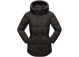 4059072882188 - MARIKOO Damen Winter Stepp Jacke Outdoor Herbst Warme Steppjacke Kapuze Akumaa