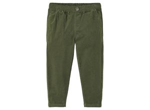 Image of name it - Cordhose NMMBEN TAPERED in rifle green, Gr.92