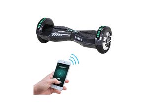 4056551045713 - W2 Hoverboard für Erwachsene und Kinder 8 Zoll Self-Balance-Funktion Bluetooth App LEDs (Carbon)