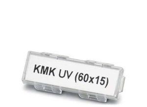 4046356782685 - 1014108 KMK UV (60X15) Kennzeichnungsträger Montage-Art Kabelbinder Transparent 50 St