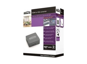 8718164532665 - Hdmi zu vga Adapter - Marmitek Connect HV15 - hdmi auf vga und Audio Konverter - 35 mm Audio-Anschluß - Full hd - 1080P - Keine Software notwendig