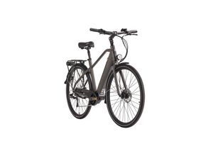 4250547533035 - Hollandia Alu E-Citybike Herren Mantova 28 E-Bike grau 250 Watt Li-Ion 36V 104 Ah 7 Gänge