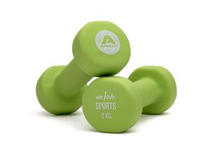 4250518574050 - Hantel Set Kurzhantel Fitness Hanteln 2 kg