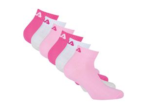 4260702683192 - FILA Socken 6er Pack Damen Baumwolle pink