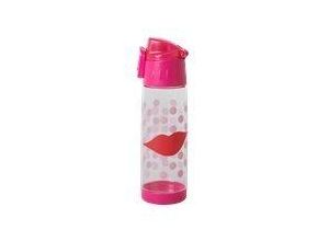 5708315209686 - RICE Trinkflasche Kiss Print Ø7 x H232cm pink