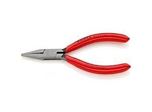 4003773035138 - KNIPEX Flachzange 37 21 125 Kunststoffabdeckung 27 mm Silber Rot Werkzeugstahl