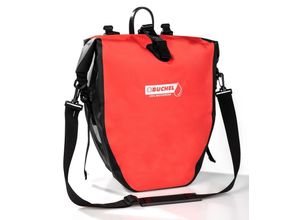 4260629692413 - Wasserdichte Fahrradtasche - Schwarz Rot