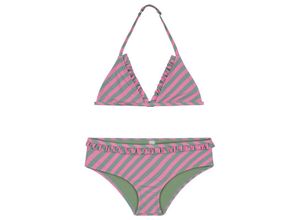 Image of Shiwi - Triangle-Bikini CANDY STRIPE in azalea pink, Gr.104