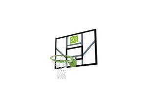 8718469463961 - Exittoys - Exit Basketballkorb Galaxy Wandmontage Schwarz 117x77 cm