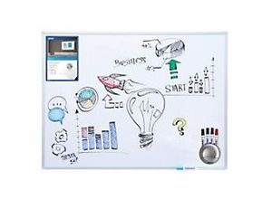 4016946209717 - FRANKEN ECO Whiteboard SC4212 Wandmontiert Magnetisch Emaille 60 x 45 cm