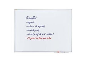 4016946706490 - FRANKEN X-tra!Line Whiteboard SC3206 Wandmontiert Magnetisch Emaille 240 x 120 cm