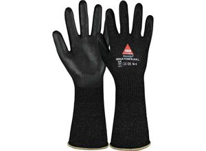 4018949851016 - Hase Safety Gloves - Hase Schnittschutzhandschuh Genua Foam BlackLong Gr10