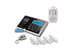 4030152059430 - OLYMPIA Protect 9061 Drahtloses GSM Alarmanlagen-Set mit 4 Tür- Fensterkontakten und Bewegungsmelder