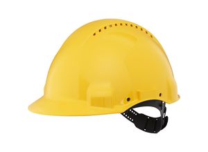 4046719272488 - Schutzhelm G3000 belüftet mit Uvicator™ Sensor Pinlock Schweißband gelb ab 10 Stk 3M