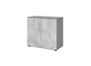 4032062184486 - HAMMERBACHER Aktenschrank 928T2 V928T2 G M BS grafit beton 1 Fachboden 800 x 420 x 748 cm