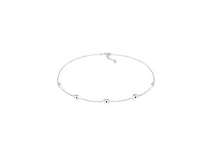 4050878630133 - Kette mit Anhänger ELLI Choker Evil Eye Emaille Orient 925 Silber Halsketten Gr 36 ohne Stein Silber 925 (Sterlingsilber) Länge 36 cm silberfarben (silber) Damen Ketten mit Anhänger