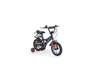 3800146202330 - Byox Kinderfahrrad 12 Zoll Prince sportliches Design Stützräder Kettenschutz schwarz