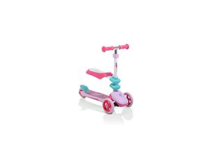 3800146225575 - Byox Kinderroller Epic 2 in 1 Roller u Laufrad 3 PU Räder klappbar ab 3 J pink