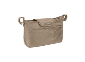 3801108020771 - Kikkaboo Wickeltasche Ella Reißverschluss Flaschenfächer Kinderwagenbefestigung beige