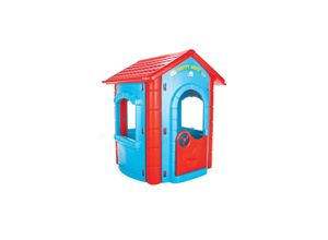 8693461060984 - Pilsan Kinderspielhaus 06098 Happy Gartenhaus 104 x 112 x 131 cm Fenster Tür blau