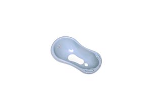 3800151998075 - Babybadewanne 1013046 Wasserablauf 84 cm Ablagefächer ergonomische Form blau