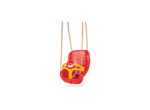 4260636040795 - Pilsan Babyschaukel 2 in 1 Big Swing 06130 hohe Rückenlehne abnehmbarem Bügel rot