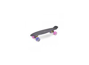 3800146226978 - Byox Kinder Skateboard Graffiti 22 Aluminium Achse 85A PU Rollen ABEC 7 Lager pink