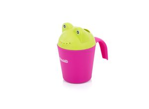 3800931045050 - Baby Badetasse Froggy weiche Kanten ergonomischer Griff ab 10 Monaten pink