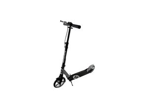 3801006011123 - Makani Scooter Vale PU-Räder mit Federung klappbar Handbremse Seitenständer grau