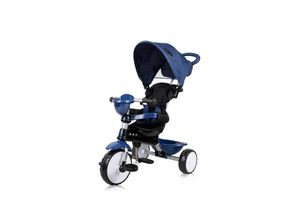 3800151990000 - Tricycle One 3 in 1 EVA-Reifen Schiebestange Anti-Rutsch Pedale umbaubar blau