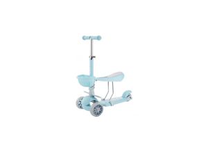 3801006010935 - Makani Kinderroller BonBon 3 in 1 Dreirad LED-Vorderräder höhenverstellbar blau