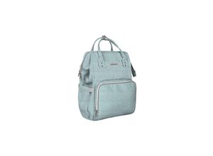 3801108020832 - Kikkaboo Wickeltasche Siena Rucksack Wickelunterlage Grifflänge einstellbar türkis