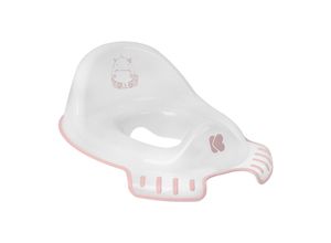 3801403010026 - Kikkaboo Toilettenaufsatz Hippo Toilettensitz anatomische Form Spritzschutz rosa