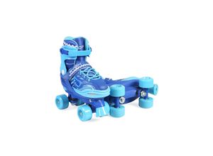 3800146255398 - Byox Rollschuhe Firefly blau Licht PVC-Rollen 608ZB Lager Größe L (38-41)