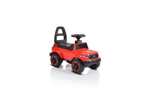 3800146231033 - Kinderauto Rutschauto Fancy 901 Musikfunktion Lenkrad Rückenlehne bis 23 kg rot