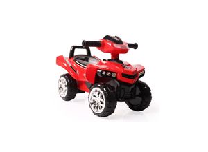 3800146242824 - Rutscher Kinderquad No Fear JY-Z05 mit Musikfunktion ab 18 Monate bis 25 kg rot