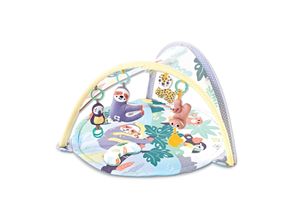 3801201012574 - Kikkaboo Spielbogen Sleepy Faultier Krabbeldecke Hängespielzeuge Kissen lila