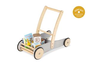 4035769053086 - Pinolino Lauflernwagen grau Kindergehhilfe Laufwagen