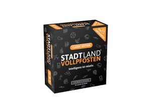 4260528090518 - Stadt Land Vollpfosten - Denkriesen - Stadt Land Vollpfosten® - Das Kartenspiel - Classic Edition (Spiel)