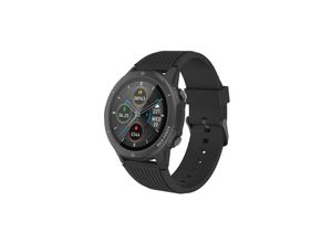 5706751055218 - Smartwatch - Schrittzähler - Klingeln SMS - Herzfrequenz Körpertemperatur Blutdruckmesser Sportmodus - IP68 - SW351 - Schwarz