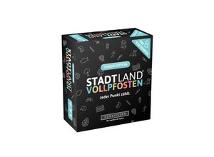 4260528090525 - Stadt Land Vollpfosten - Denkriesen - Stadt Land Vollpfosten® - Das Kartenspiel - Junior Edition - Jeder Punkt zählt (Spiel)