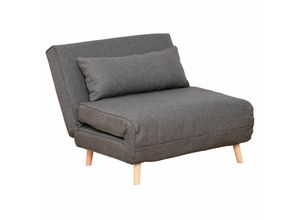 4251774982832 - Einzelsofa Schlafsofa Sofabett Klappsofa verstellbar Rückenlehne Liege nordisch skandinavisch