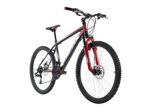 4250547531055 - KS Cycling Mountainbike Hardtail 26 Xtinct schwarz-rot RH 46 cm