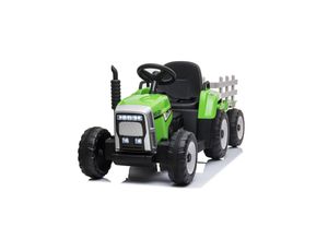 4260627053193 - Kinder Elektroauto Traktor Anhänger Kinderauto Kinderfahrzeug Elektro 12V Usb Mp3