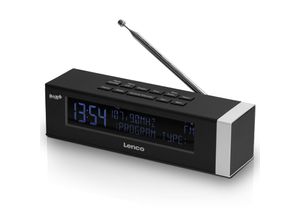 8711902036999 - Radiowecker CR-630BK Stereo DAB Digitalradio mit DAB+ und UKW Tuner (Senderspeicher dimmbar USB-Lader Kopfhörer-Anschluss) schwarz