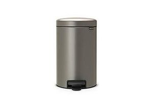 8710755113628 - BRABANTIA Treteimer NewIcon BRA113628 Platin Stahl 12 L