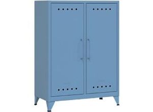 5020073853865 - Sideboard Fern Middle FERMID605 blau 6 Fachböden 800 x 400 x 1100 cm 5020073853865 BISLEY