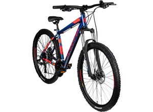 8015244570754 - 275 XC HYDRAU 21 Mountainbike 275 Zoll Fahrrad Damen oder Herren 170 - 185 cm Hardtail MTB 24 Gang