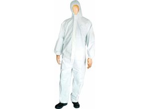 4029201018887 - Asatex - Einweg-Overall EN-1149-1 weiss anti- statisch 55 g m2 Gr l